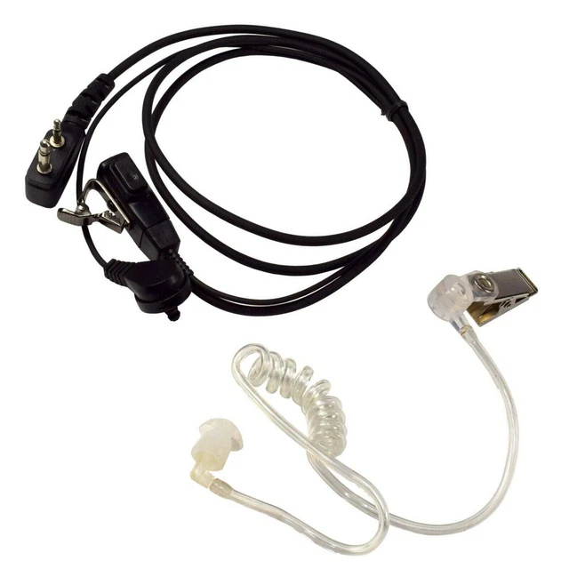 HQRP ÉCOUTEUR CASQUE Microphone pour Icom IC-T2 IC-A3 IC-A4 IC-A20 IC ...