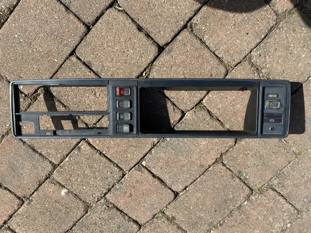 VW GOLF MK1 GTI DASHBOARD Cluster Speedometer Surround Trim Chrome ...
