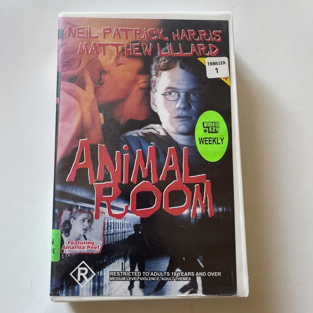 ANIMAL ROOM VHS Video Cassette Tape PAL Ex. Rental Big-Box Edition ...