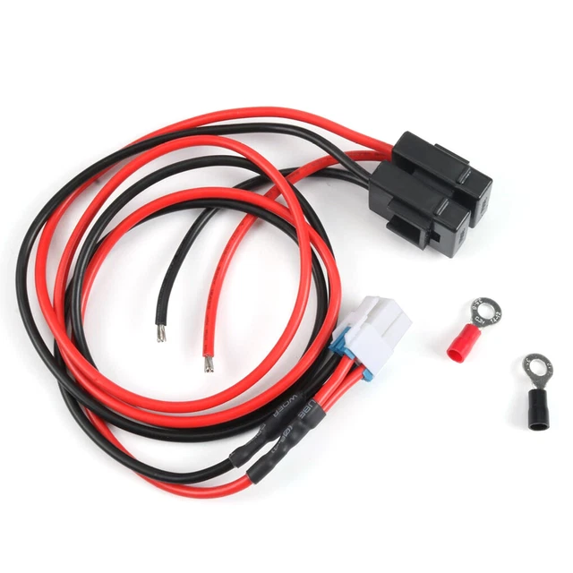 NEW WAVE RADIO Power Supply Cable 1M 30A For ICOM IC-7000 IC-7600/ FT ...