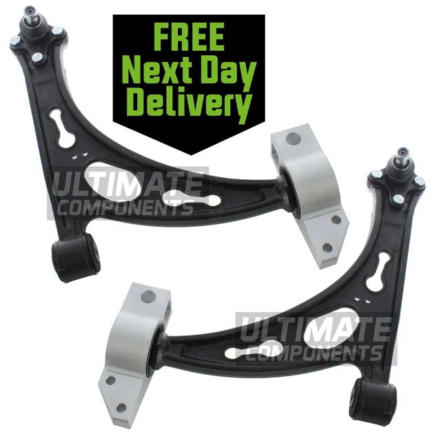 VW GOLF MK5 Mk6 2003-2014 Front Lower Wishbone Control Arms 1 Pair Left ...