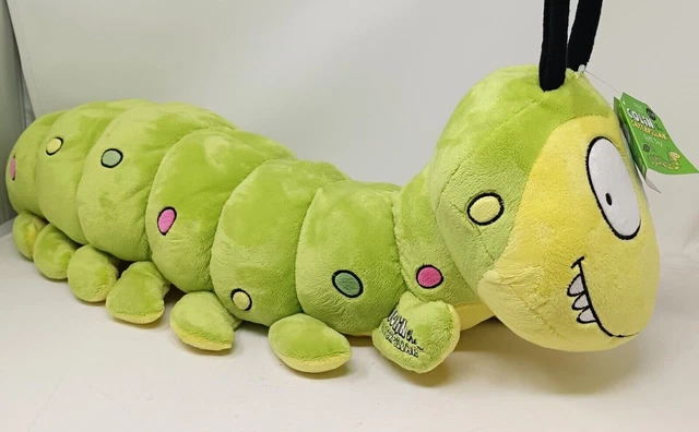 COLIN CATERPILLAR PLUSH Toy Giant M&S Toy Soft for Kids Xmas Festive ...