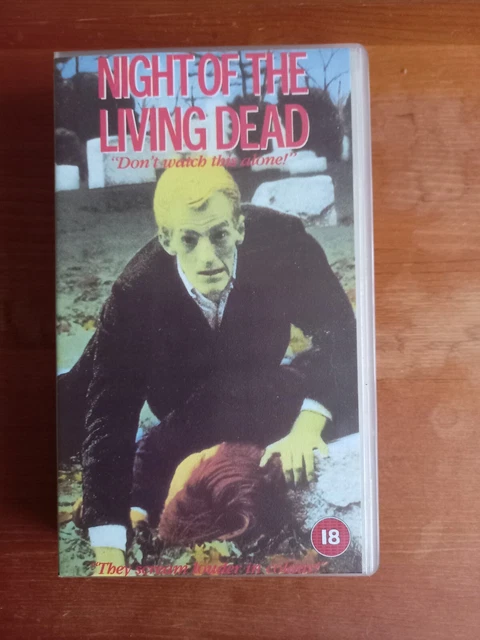NIGHT OF THE Living Dead (1968) VHS GEORGE ROMERO £4.99 - PicClick UK