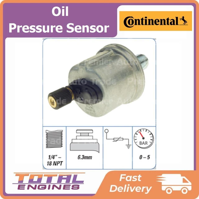 CONTINENTAL OIL PRESSURE Sensor for Gauge fits Holden Kingswood HK 3.0L ...