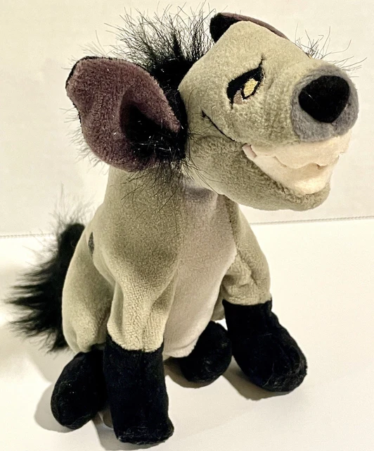 DISNEY STORE ED HYENA Bean Bag Plush Character, VTG The Lion King £10. ...