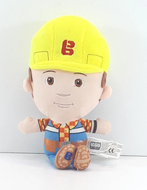 BOB THE BUILDER Sega Big Heads Soft Toy Teddy 2017 Childrens Kids TV ...