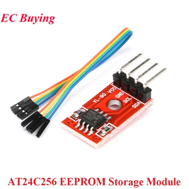 AT24C256 EEPROM MEMORY Storage Module I2C Interface for Electronic ...