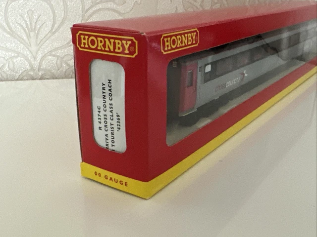 HORNBY R4374C ARRIVA Cross Country Mk3 Tourist Open Coach ‘42369’ BNIB ...