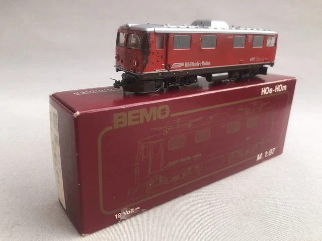 BEMO 1252/119 HOM Gauge RhB GE 4/4 Electric Loco 609 For Restoration ...