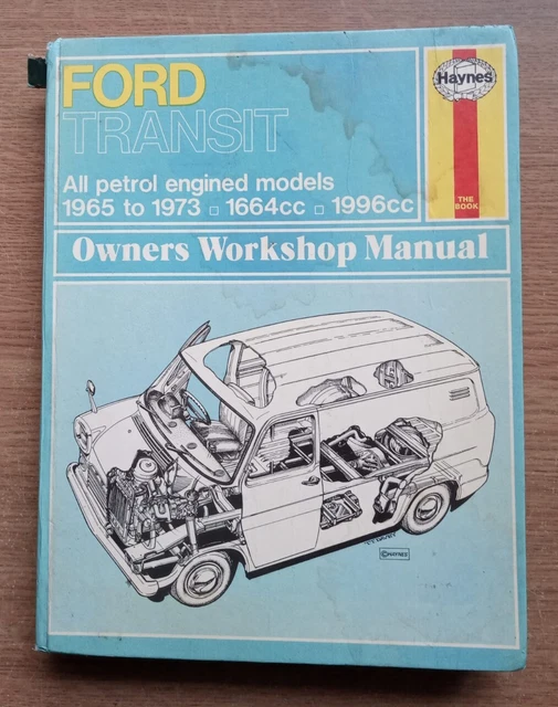 FORD TRANSIT MK1 Petrol V4 Haynes Workshop Manual 1965-1973 £4.00 ...