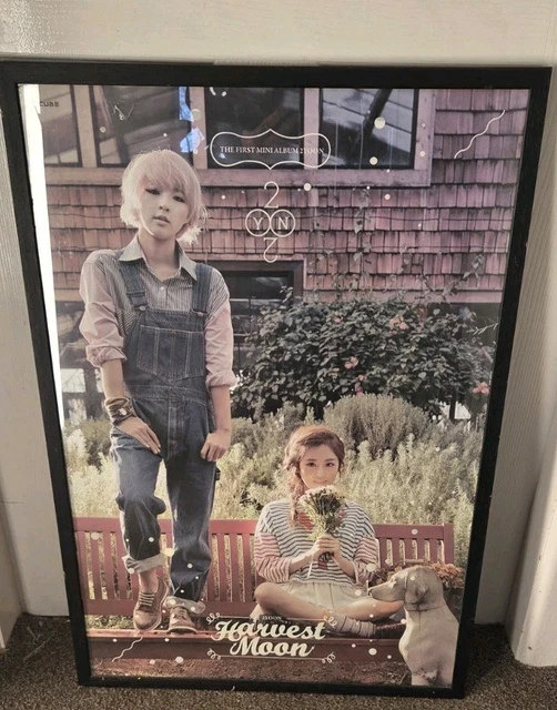 2YOON 4 MINUTE Pop Poster K Pop Harvest Moon Framed £12.99 - PicClick UK