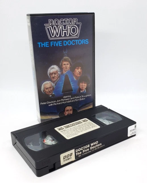 DOCTOR WHO TIME LIFE THE FIVE DOCTORS VHS EXCLUSIVE Dr AUSTRALIAN $50. ...