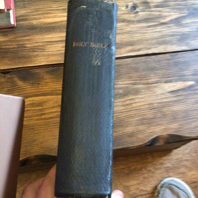THE HOLY BIBLE 1887 British And Foreign Bible Society Inscriptions ...
