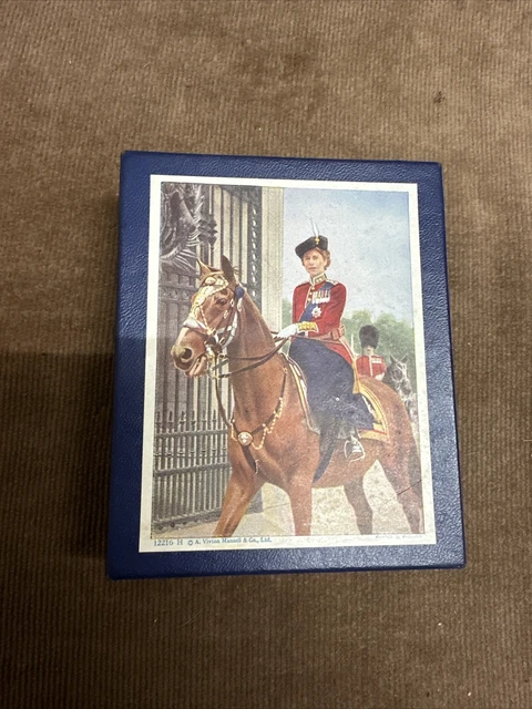 VINTAGE TIMPO LEAD Figure HM Queen Elizabeth II on Horse Winston 1953 ...