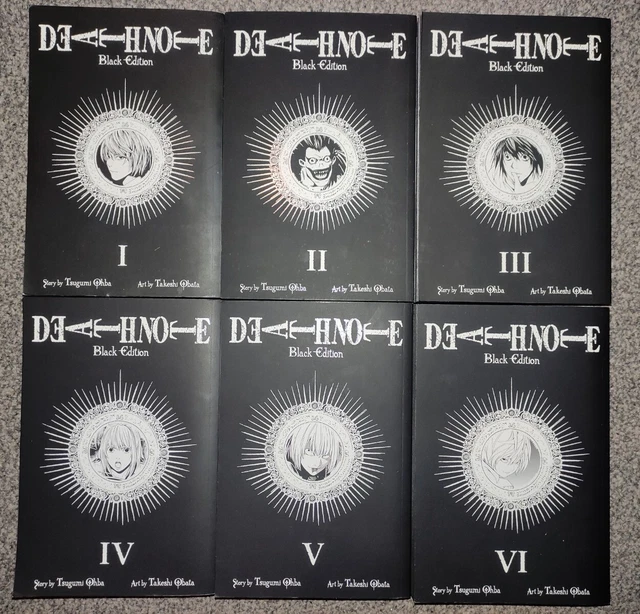 DEATH NOTE BLACK Edition, Complete Set Vol 1-12 (6 books), English Manga £47.99 - PicClick UK