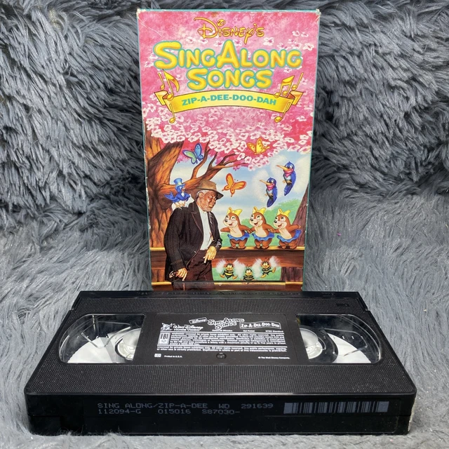 DISNEYS SING ALONG Songs - Song of the South: Zip-A-Dee-Doo-Dah VHS 1991 Movie £15.07 - PicClick UK
