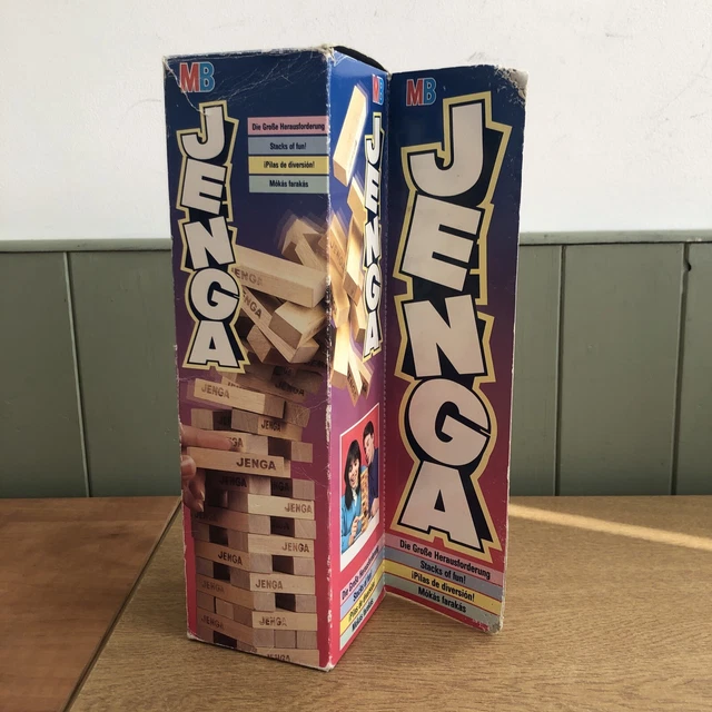 JENGA FROM 1995 by MB GAMES COMPLETE £10.99 - PicClick UK