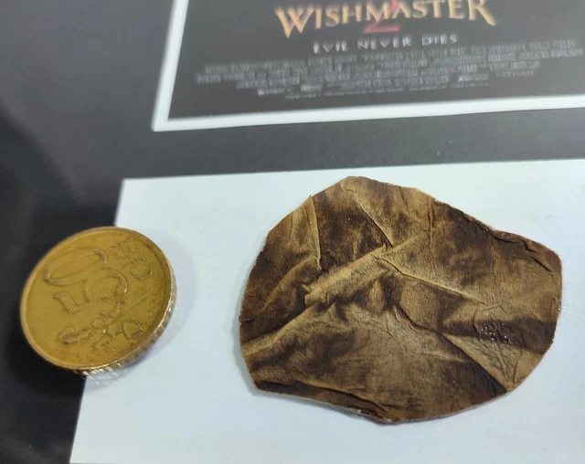 ORIGINAL HORROR FILM Requisite Movie Prop Wishmaster 2 von 1999 + COA ...