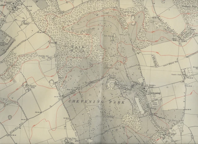ORIG DETAILED LARGE Scale Ordnance Survey Map Kent Xxviii S.e Vg 1947 £ ...