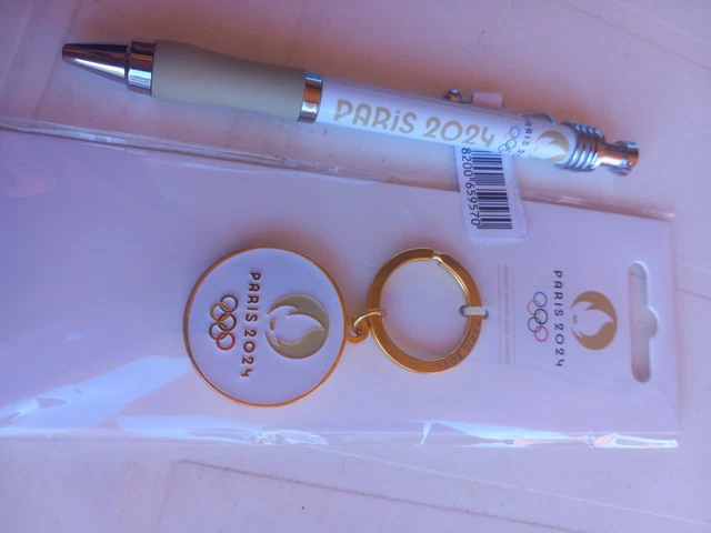 LOT GOODIES JO Collector Jeux Olympiques Paris 2024 Mugs + Porte Cle ...
