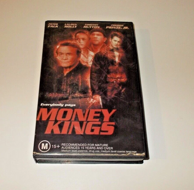 MONEY KINGS VHS Pal Ex Rental Big Box Peter Falk Lauren Holly $26.16 ...