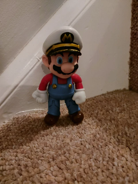 WORLD OF NINTENDO Super Mario Bros. Captain Mario Figure Jakks £5.00 ...