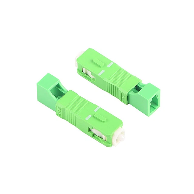 SC/APC-LC/APC FIBER OPTIC Connector LC Female to SC Male SM 9/125 ...