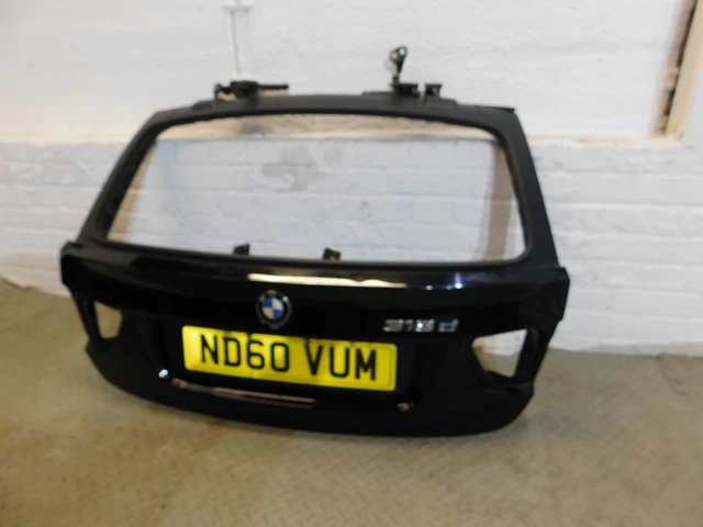 BMW 3 SERIE E91 LCI Touring Trunk Lid Boot Tailgate Black 2 Schwarz 2 ...