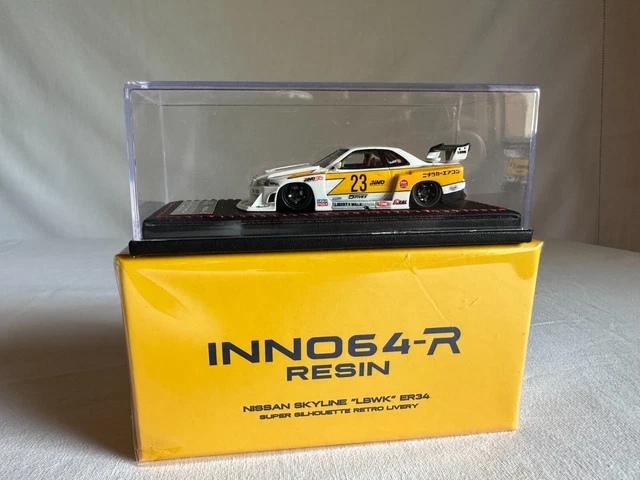 INNO64 RESIN NISSAN Skyline Er34 Lwbk Retro Livery Super Silhouette EUR ...