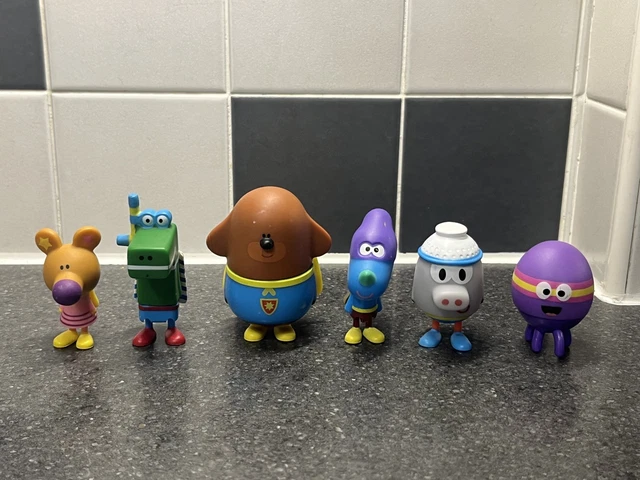 CBEEBIES HEY DUGGEE Rare Character Superhero Figures Full Set Duggee ...