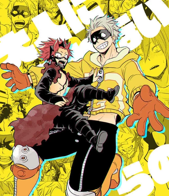 My Hero Academia Yaoi Doujinshi Fatgum X Kirishima Bnha 36p Otona Ni Narenai Eur 1889