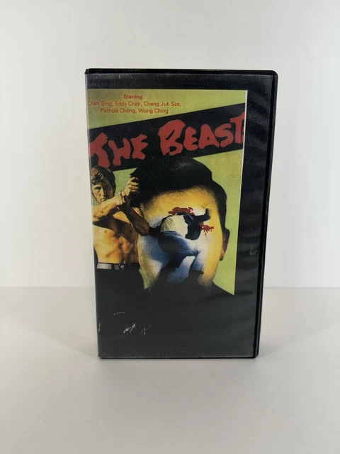 THE BEAST ( VHS, 1980 ) Horror. Precision Video. Chan Sing - Eddy Chan ...