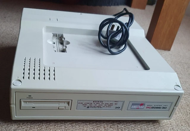 VINTAGE AMSTRAD PC 2086/30 Hard Drive 8MHz System Unit £40.03 - PicClick UK