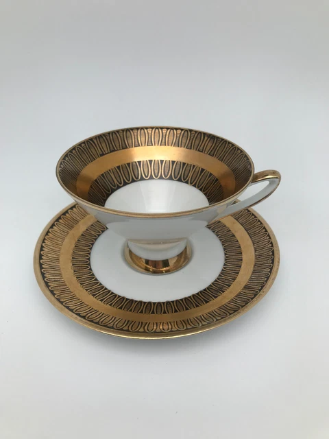 VINTAGE HEINRICH WINTERLING Demitasse Tea Cup & Saucer Bavaria Germany ...