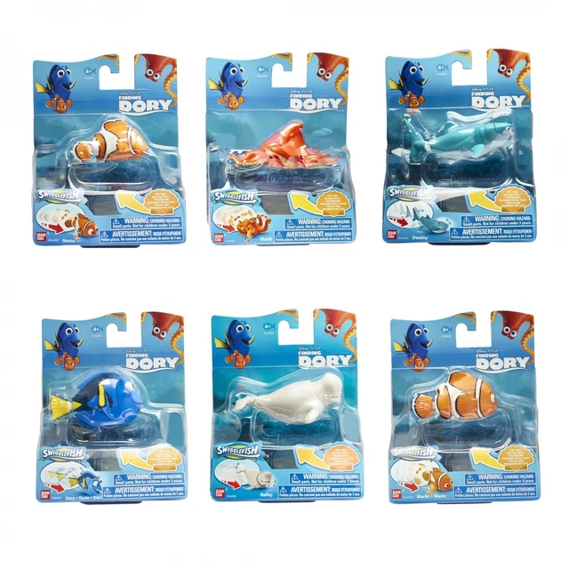 FINDING DORY SWIGGLEFISH Nemo Marlin Hank Bailey Destiny Mr Ray Disney ...