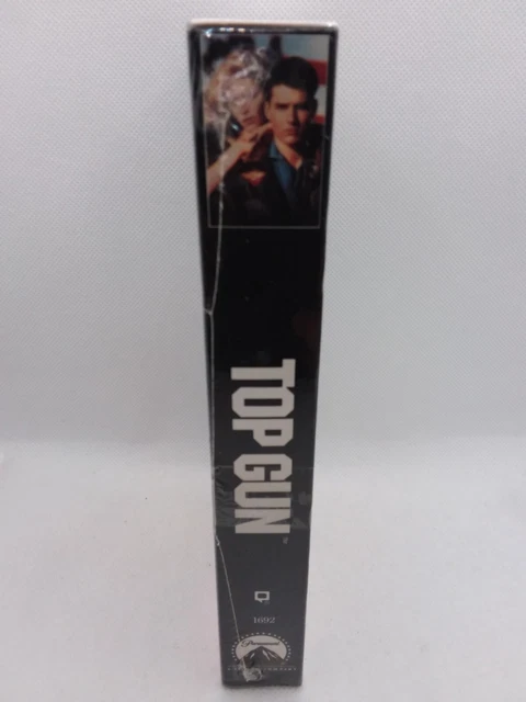 TOP GUN (VHS, 1996) Paramount Pictures Millennium Collection Gold Seal ...