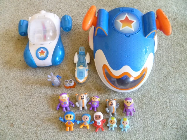 CBEEBIES GO JETTERS Toy Bundle Vroomster Jetpad 10 Figures £39.99 ...