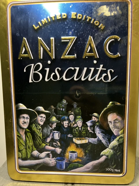 ANZAC BISCUIT LIMITED Edition Empty Collectable Tin Container..'.'. $55 ...