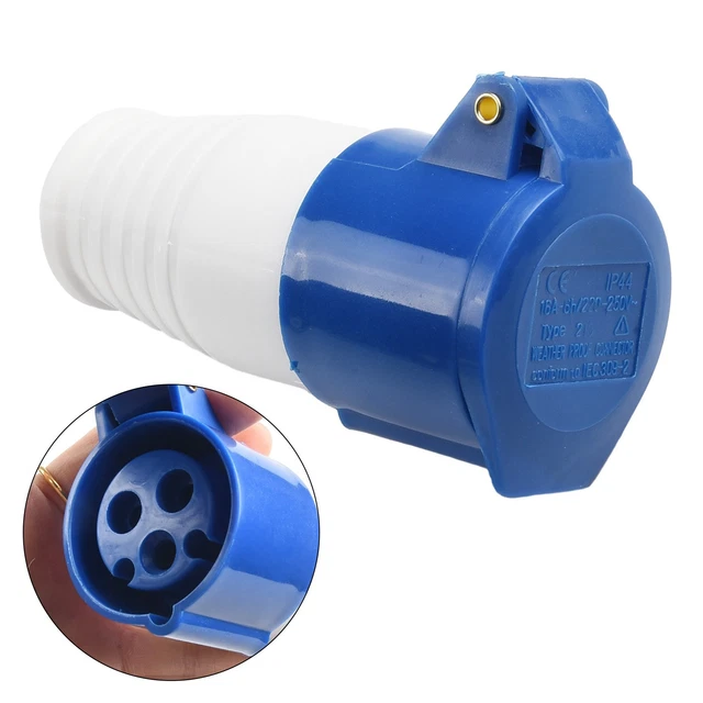 CAMPINGPLATZ STECKDOSENADAPTER 240V 16A Wohnwagen Wohnmobil Camper Van EUR 10,82 - PicClick DE