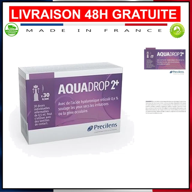 PRÉPAREZ VOS YEUX: AQUADROP 2+ en 30 Doses de 0,5ml - 4,1 Étoiles EUR ...