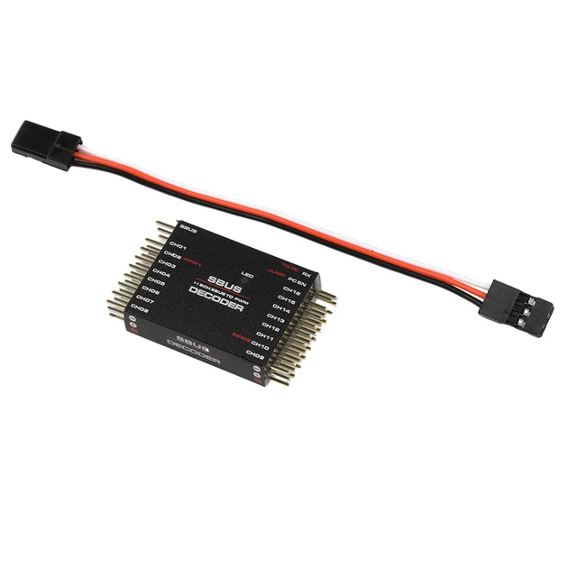 DIY SBUS TO PWM/PPM Decoder 16 Channel Converter Receiver Signal ...