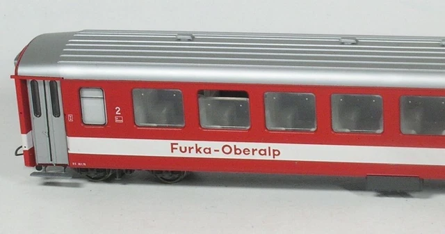 H0M PERSONENWAGEN 2. Kl. B 4270 Furka-Oberalp Bemo 3266 220 TOP ! EUR 29,50 - PicClick DE