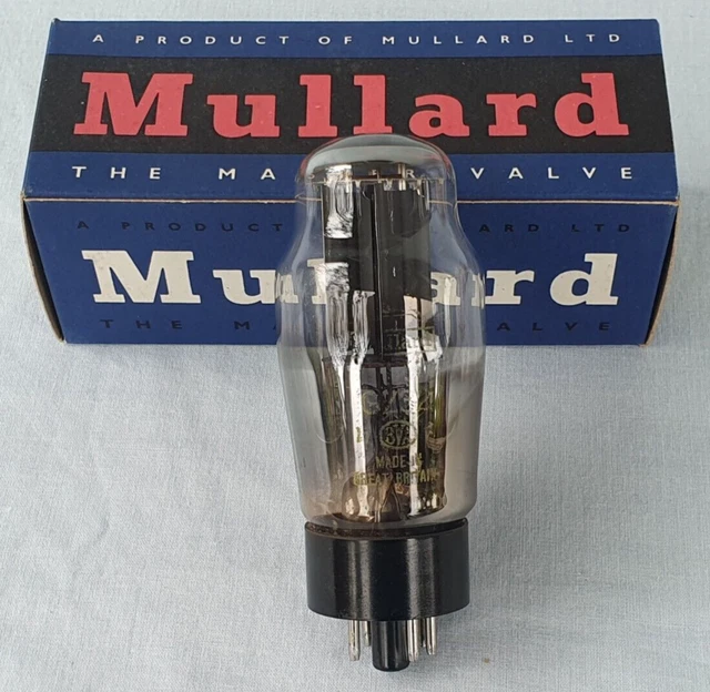 BLACKBURN MULLARD GZ32 Code R71 ? B8B4 Single Slanted Halo Getter ...