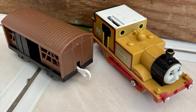 TOMY TRACKMASTER STEPNEY And Brake Van Thomas the tank engine train ...