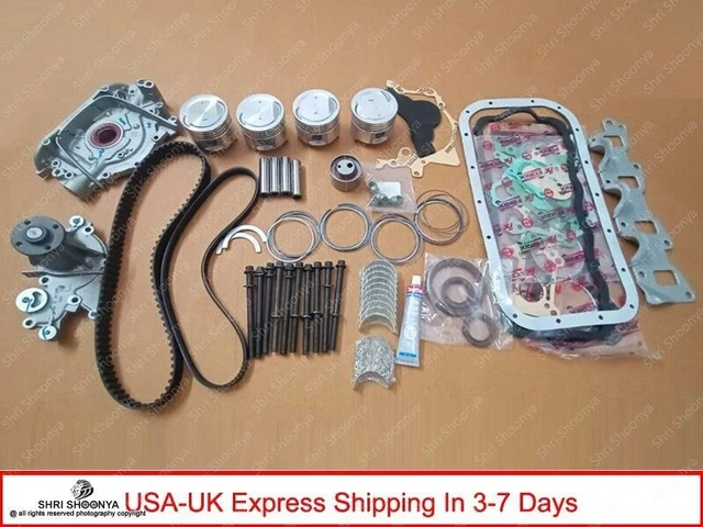 COMPLETE OVERHAUL ENGINE Rebuild Kit for Suzuki Samurai Jimny SJ413 ...