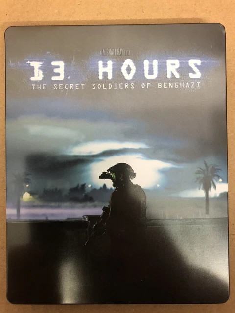 13 HOURS: THE Secret Soldiers of Benghazi Steelbook (Blu-Ray) NO 4K DISC, VGC EUR 31,46 ...