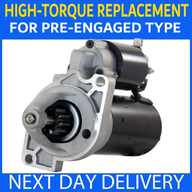 MG MGB MGB-GT 1.8 1969-1980 Upgrade Starter Motor (Replaces Pre-Engaged ...