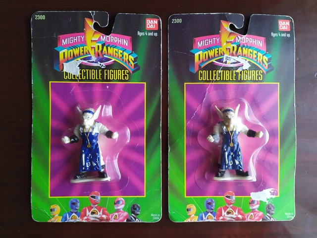 2 Mighty Morphin Power Rangers 1993 Bandai Finster Sealed Packs 25 3216