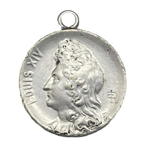 MÉDAILLE XIX È signée Louis Armand Rault en ARGENT ? Portrait de LOUIS ...