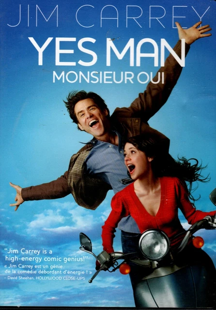 YES MAN - Jim Carrey, Zooey Deschanel, Bradley Cooper, New DVD $9.44 ...